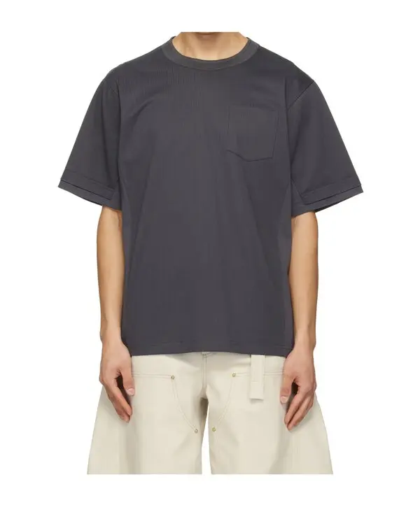 Sacai Crew Neck Short-sleeved T-shirt