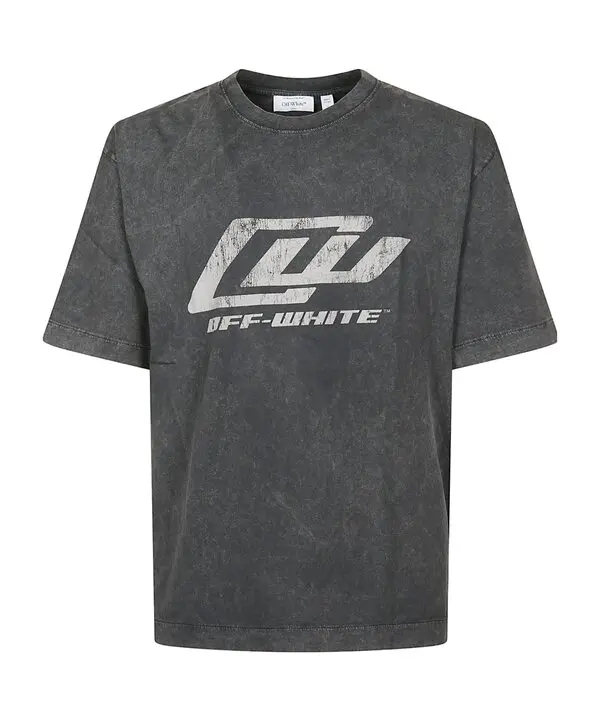 Off-White Racing Logo Graphic T-shirt
