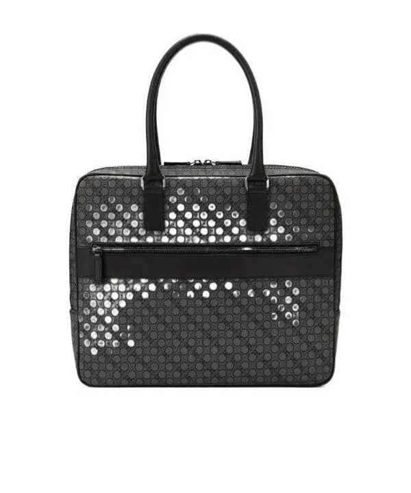 FERRAGAMO Logo Handbag - Black