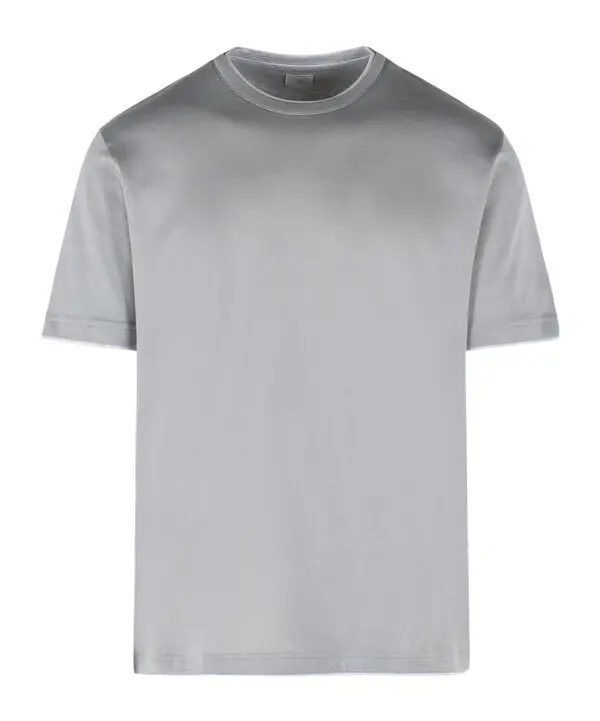 Eleventy Short Sleeved Crewneck T-shirt - Gray
