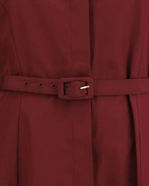 Gabriela Hearst Carmina Belted Maxi Dress - Red