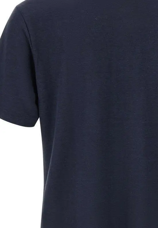 Eleventy Buttoned Knit Polo Shirt - Blue