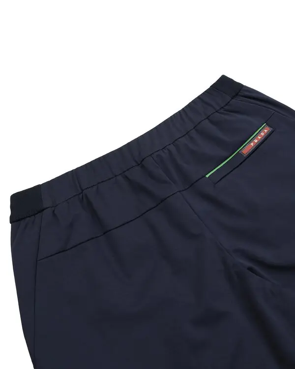 Prada Logo Detail Shorts