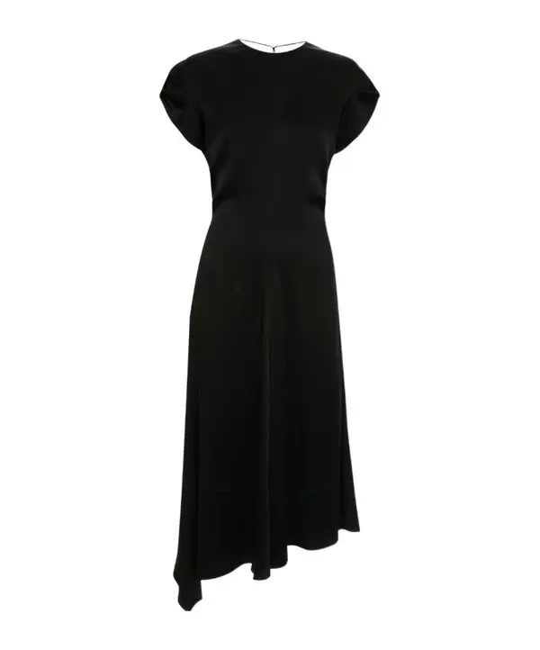 Victoria Beckham Twist Shoulder Dress