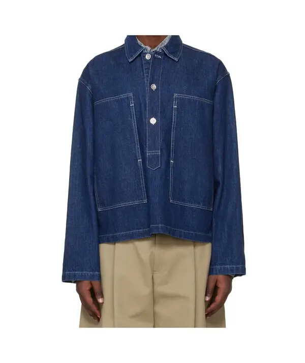 Studio Nicholson Pocket Popover Shirt