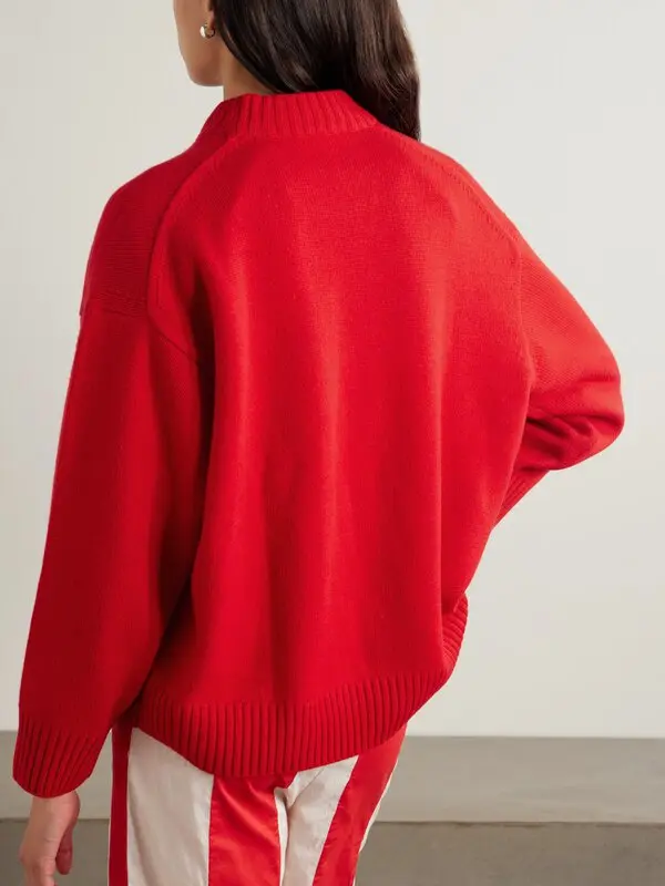 FRAME Ribbed Crew Neck Sweater