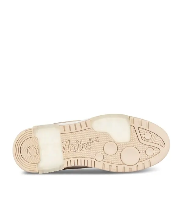 Off-White Out Of Office" Lace-up Sneakers - Nude