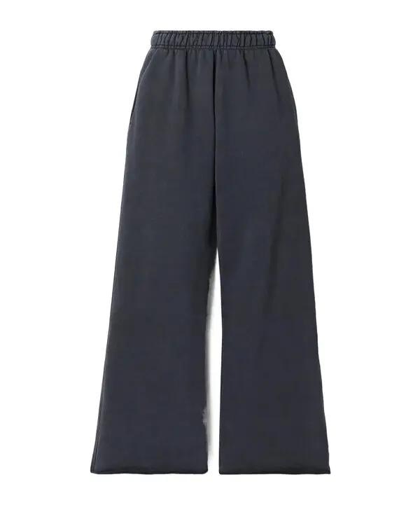 SLVRLAKE Cotton-jersey Track Pants - Black
