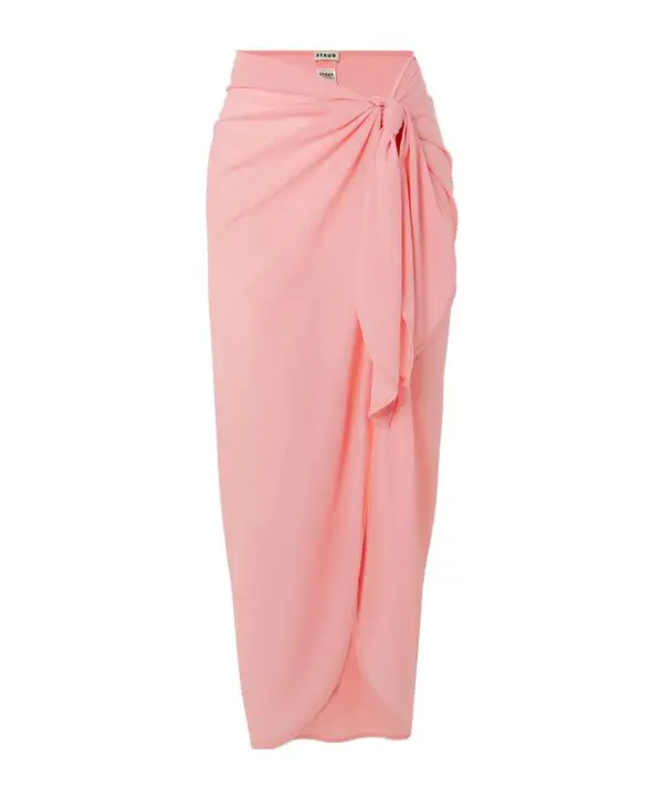 Staud Inlet Beach Dress - Pale Pink