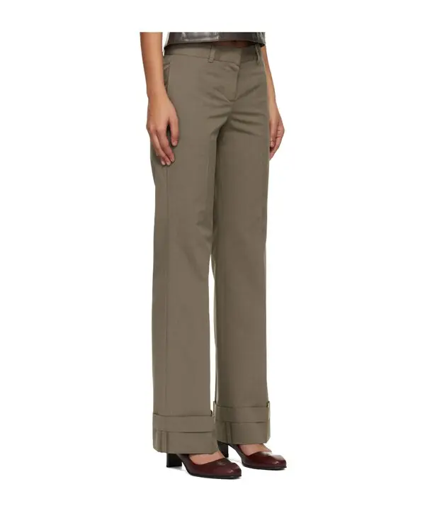 Our Legacy Wool Blend High-waisted Casual Pants