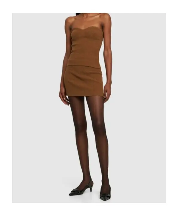 Wardrobe.NYC Stretch Knit Mini Skirt