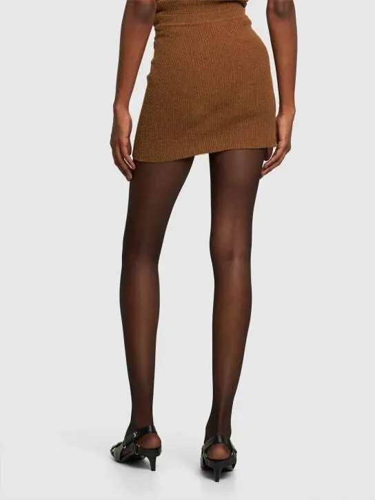 Wardrobe.NYC Stretch Knit Mini Skirt