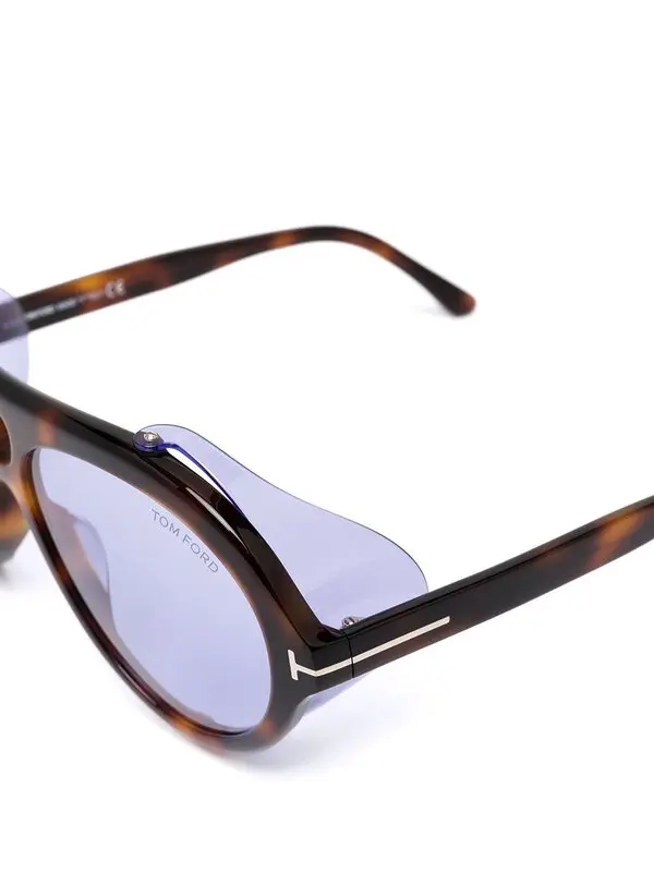 TOM FORD Aviator Frame Sunglasses