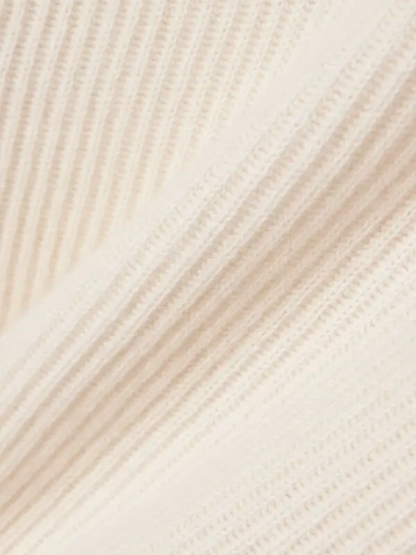 NILI LOTAN Korina Ribbed V-neck Sweater