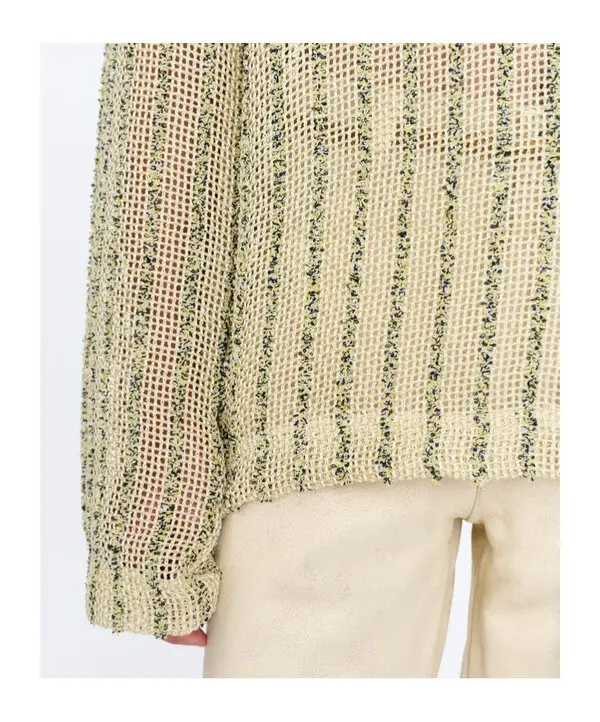 Séfr Striped Long Sleeve Pullover