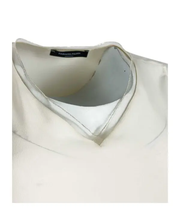 Fabiana Filippi Sleeveless V-neck Tank Top
