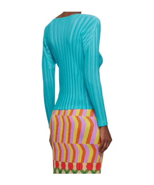 PLEATS PLEASE BY ISSEY MIYAKE Rib Pleats January Pleated Cover-up
