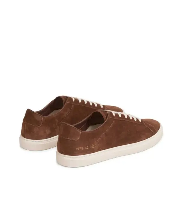 COMMON PROJECTS Round Toe Lace-up Sneakers - Brown