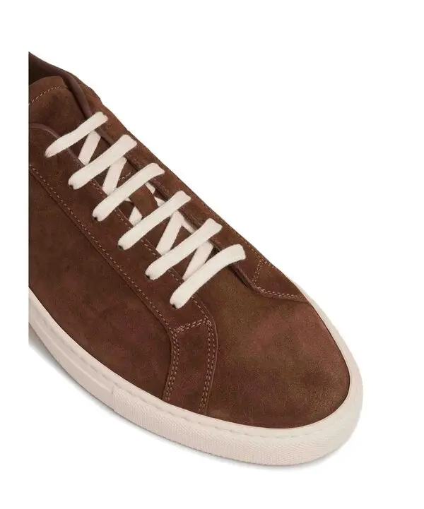 COMMON PROJECTS Round Toe Lace-up Sneakers - Brown