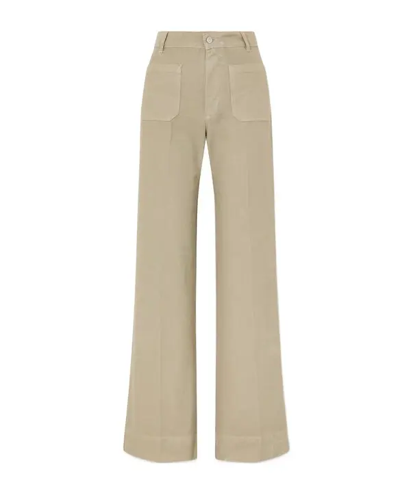 Victoria Beckham High-rise Straight-leg Jeans - Nude