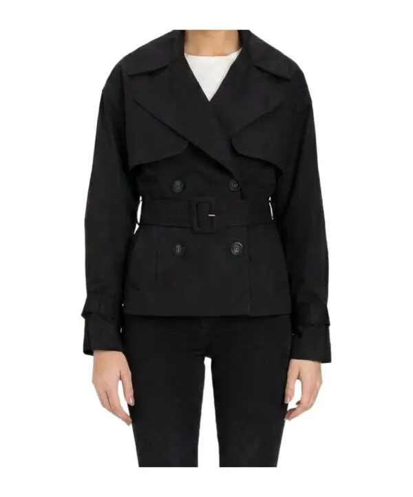 TWINSET Double-breasted Jacket With Belt