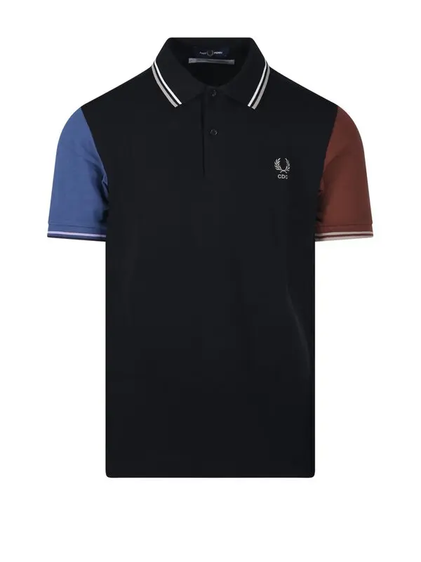 Comme Des Garçons Short-sleeved Polo Shirt - Black