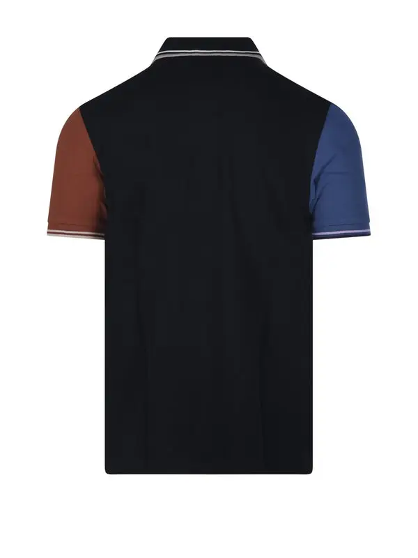 Comme Des Garçons Short-sleeved Polo Shirt - Black