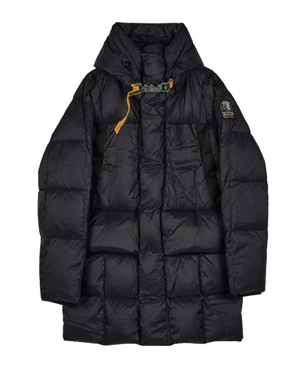 PARAJUMPERS Quilted Down Jacket With Logo Patch