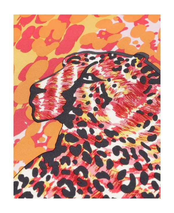 FERRAGAMO Printed Silk Scarf - Pink