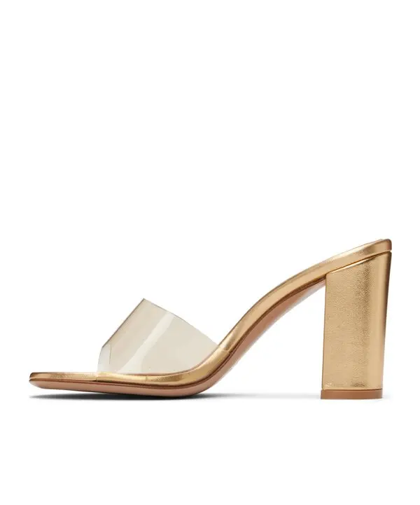 GIANVITO ROSSI Glass Block Open-toe High-heeled Sandals