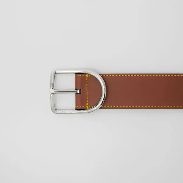 Burberry Leather Buckle Belt