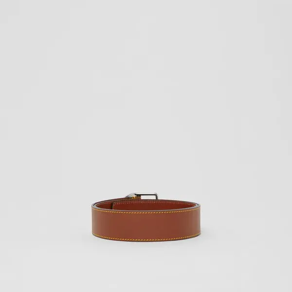 Burberry Leather Buckle Belt