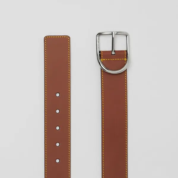 Burberry Leather Buckle Belt