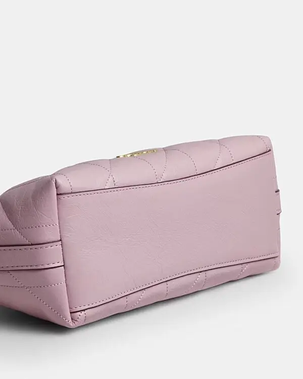 COACH Caitlin Quilted Shoulder Bag With Chain Strap - Im/carnation