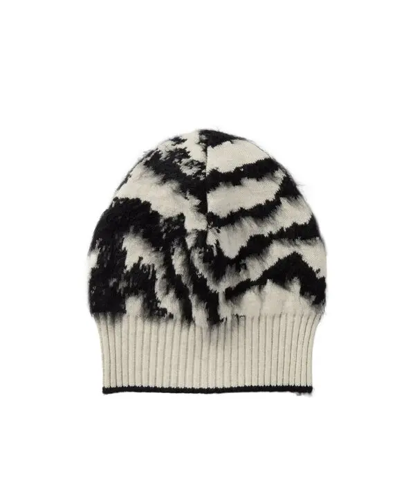 Victoria Beckham Brushed Cotton-blend Beanie - Nude