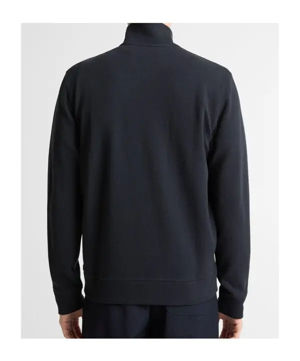 Vince Zip-up Knitted Sweater