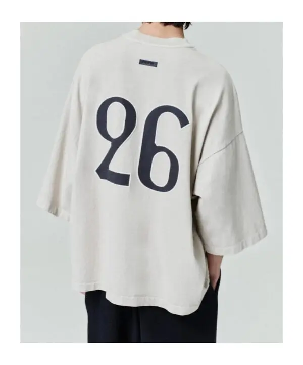 Fear Of God Short Sleeve Crewneck T-shirt - Nude