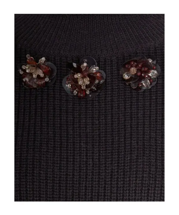 P.a.r.o.s.h Embellished Turtleneck Sweater