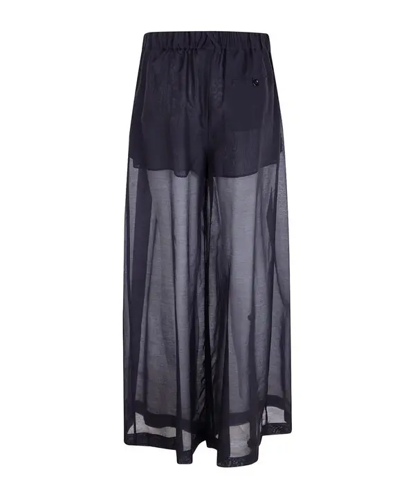 SEMICOUTURE Pleated Wide-leg Trousers