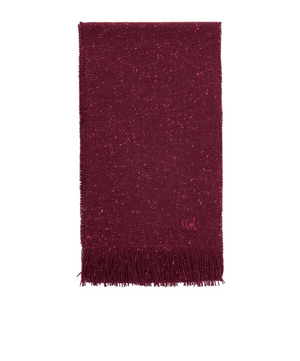 Gabriela Hearst Wool And Cashmere-blend Scarf - Red