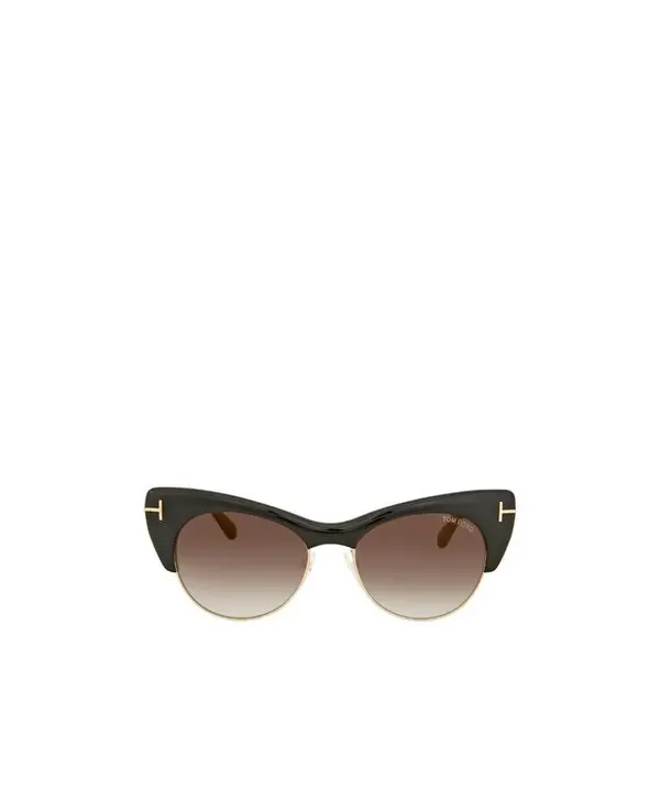 TOM FORD Cat Eye Sunglasses - Black
