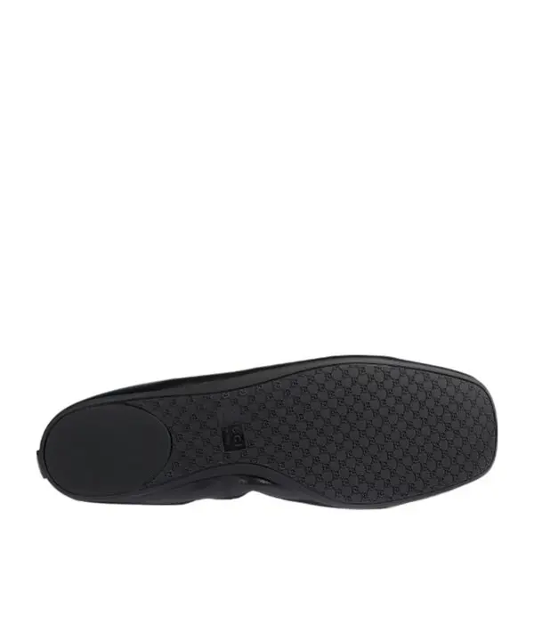 Gucci Horsebit Detailed Ballerina Flats - Black