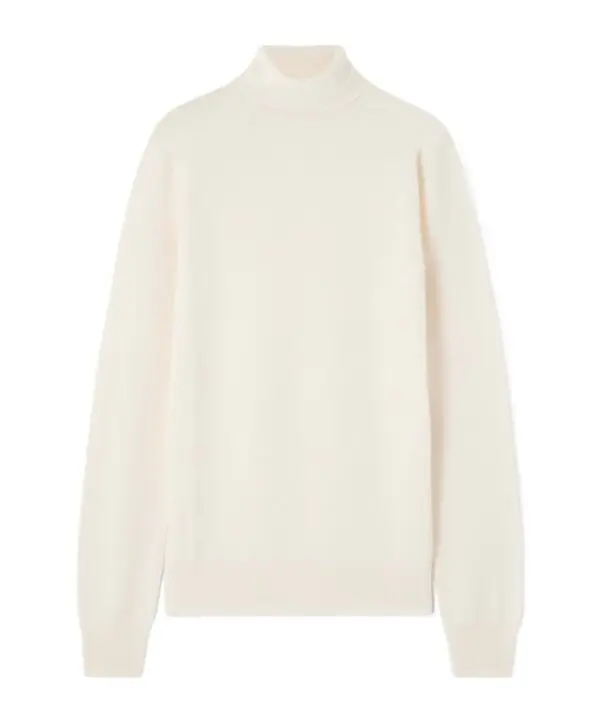 THE FRANKIE SHOP Eve Turtleneck Sweater - Ivory