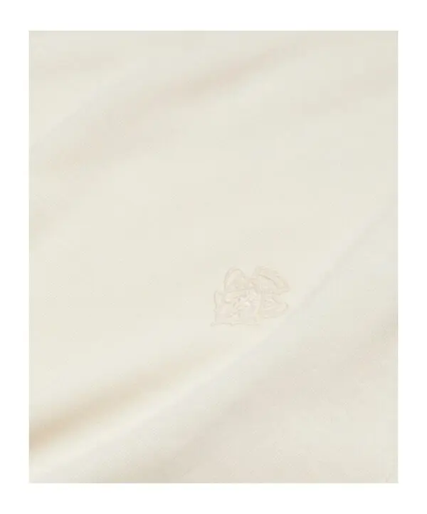 Gucci Fine Knit Crewneck Top With Embroidered Crest