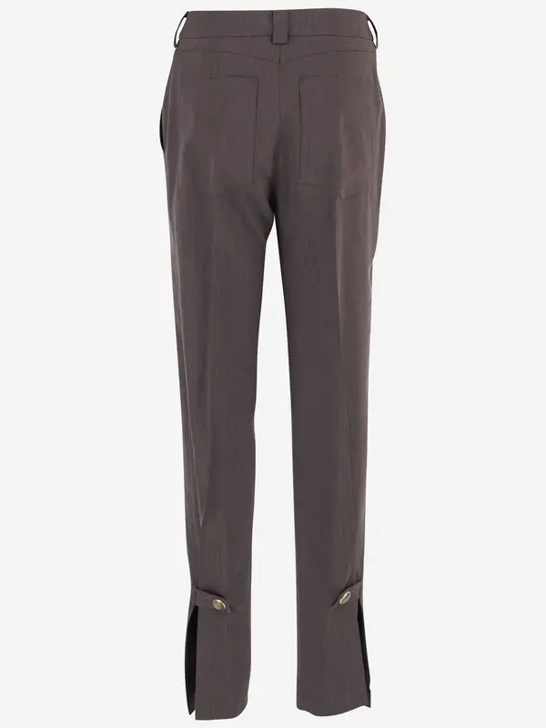 DARKPARK Straight-leg Tailored Pants - Black