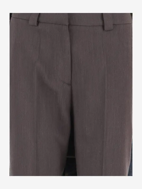 DARKPARK Straight-leg Tailored Pants - Black