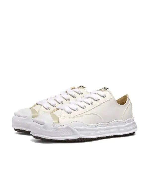 Mihara Yasuhiro Logo-laced Casual Sneakers - White