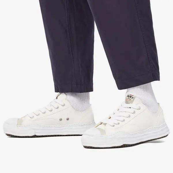 Mihara Yasuhiro Logo-laced Casual Sneakers - White