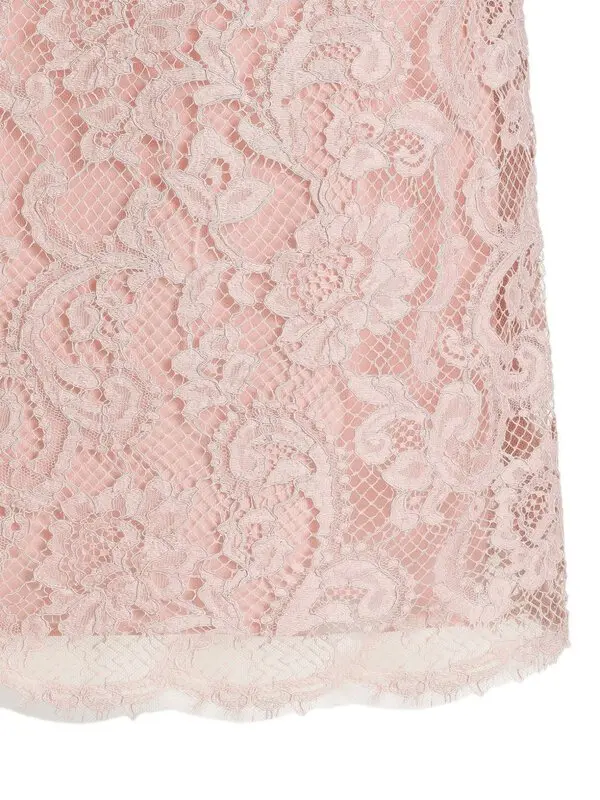 Dolce & Gabbana Embroidered Lace Midi Skirt