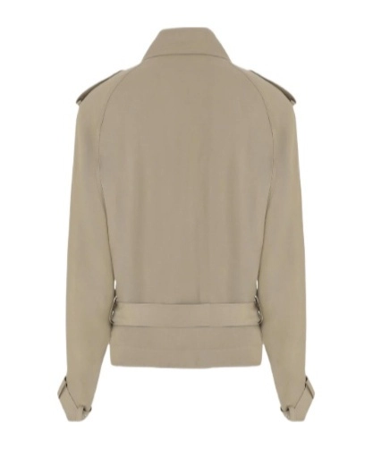 THE FRANKIE SHOP Belted Trench Coat - No